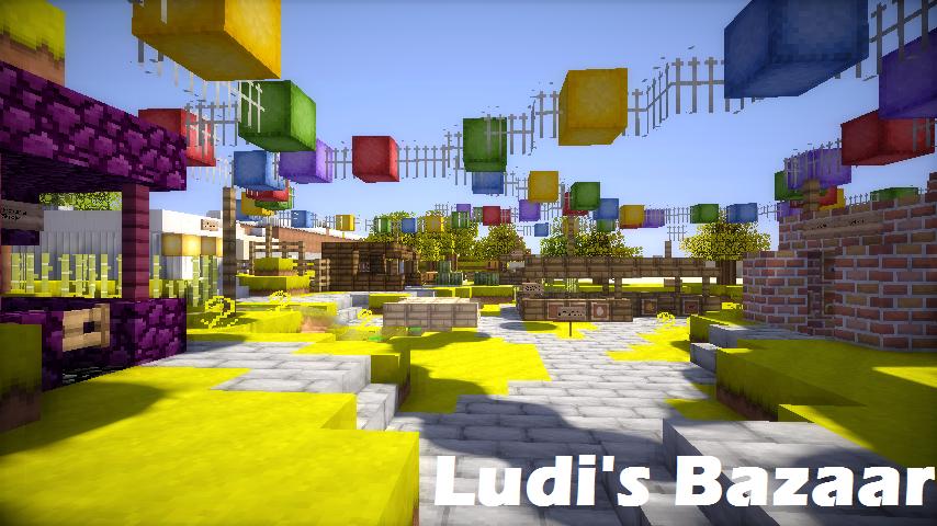 Ludi's Bazaar Minecraft Map