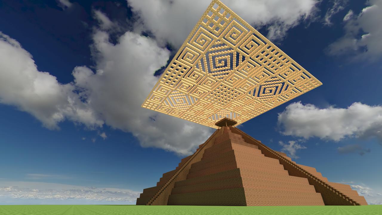 Ichtaca, Aztec temple of Aurum Minecraft Map