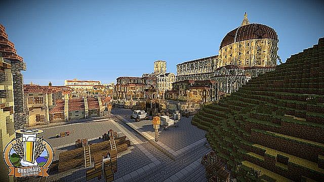 Pavero - an italian themed area Minecraft Map