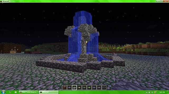 Basic Fountain Minecraft Map