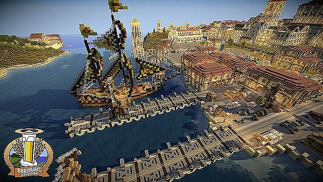 Pavero - an italian themed area Minecraft Map