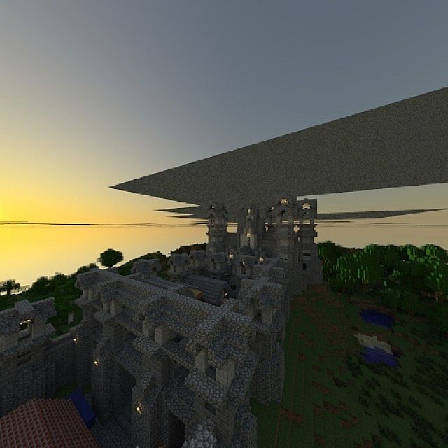 Hill castle Minecraft Map