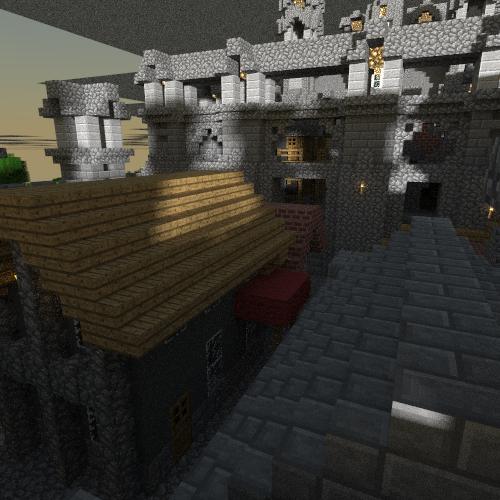 Hill castle Minecraft Map