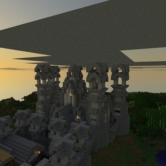 Hill castle Minecraft Map