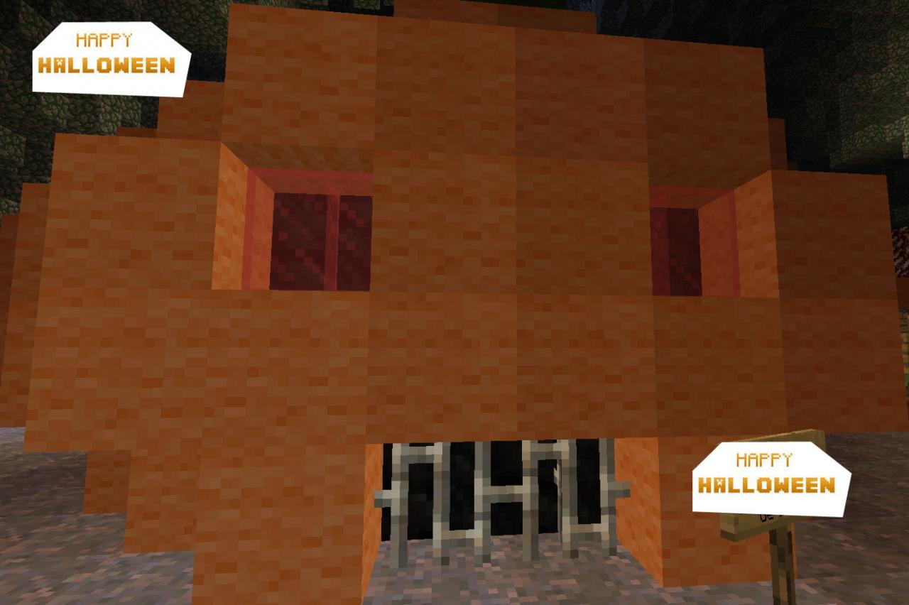 Halloween Town Minecraft Map