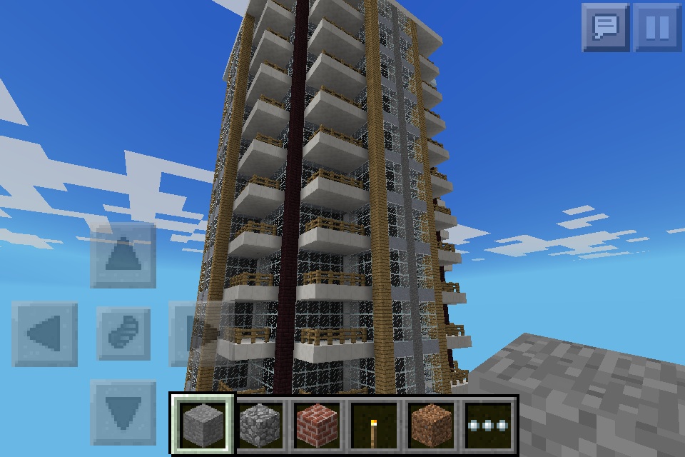 Sky scraper XL Minecraft Map