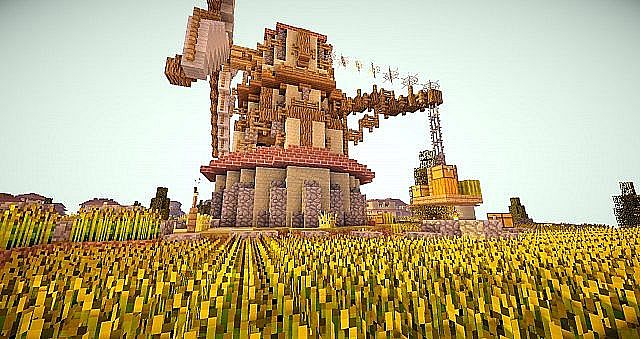 Pavero - an italian themed area Minecraft Map