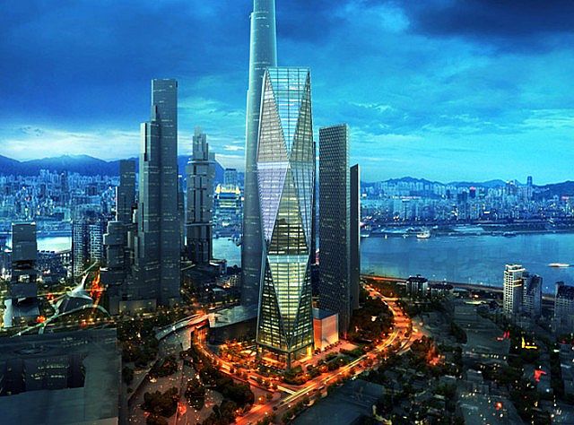 Diagonal Tower Minecraft Map