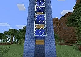 Water Elevator Minecraft Map