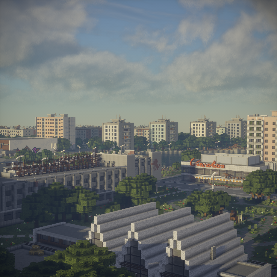 Soviet Town Minecraft Map