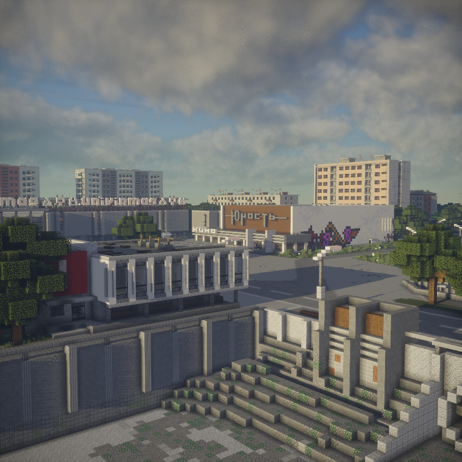 Soviet Town Minecraft Map