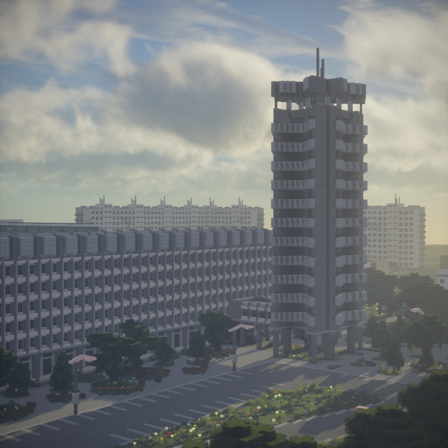 Soviet Town Minecraft Map
