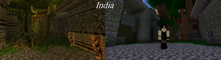 Tomb Raider 3 Recreation Minecraft Map