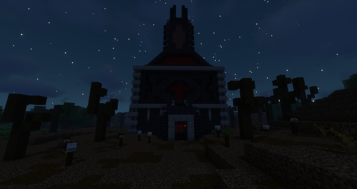The Necromancer's Cathedral Minecraft Map
