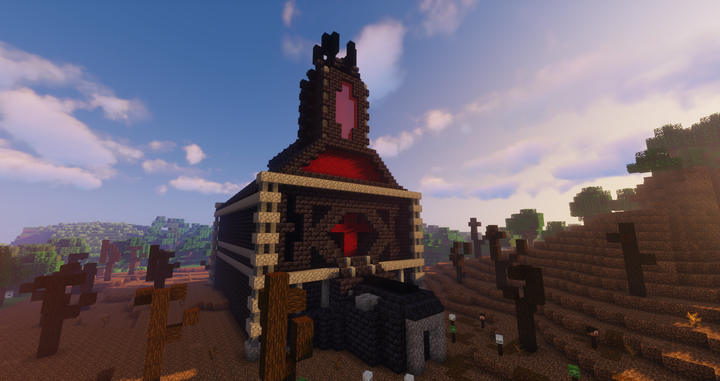 The Necromancer's Cathedral Minecraft Map