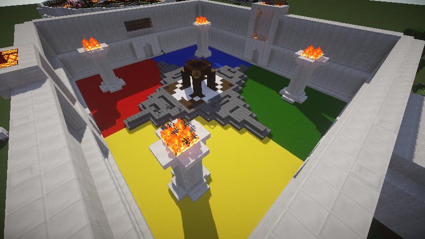 Small Minigame Spawn Minecraft Map