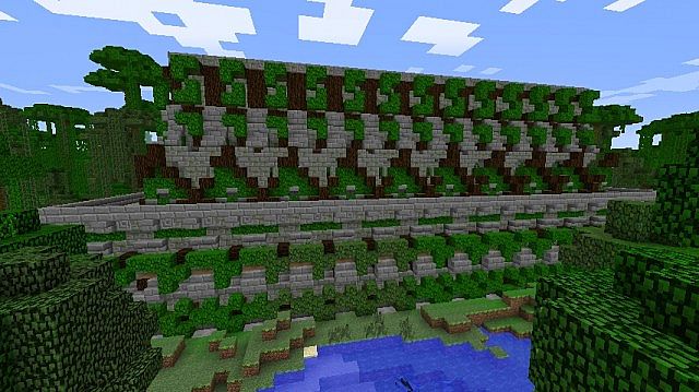 Jungle Fortress Minecraft Map