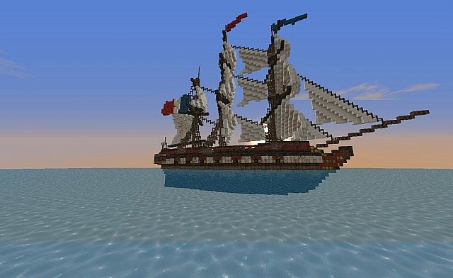 Minecraft | French Frigate Minecraft Project