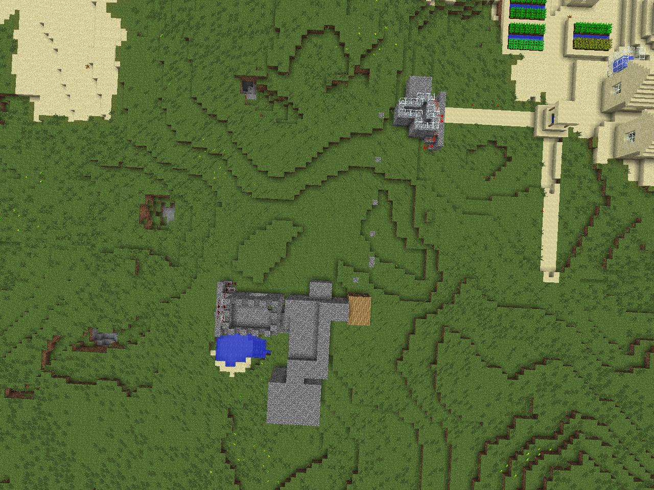 Piston Castle Minecraft Map