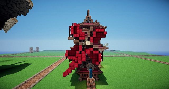 Asian Steampunk Test Build Minecraft Map
