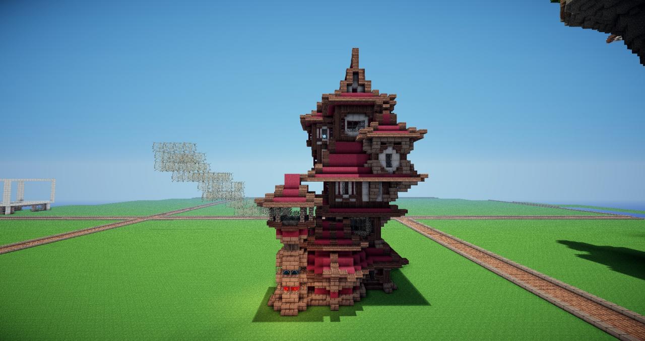 Asian Steampunk Test Build Minecraft Map