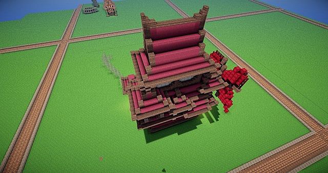 Asian Steampunk Test Build Minecraft Map