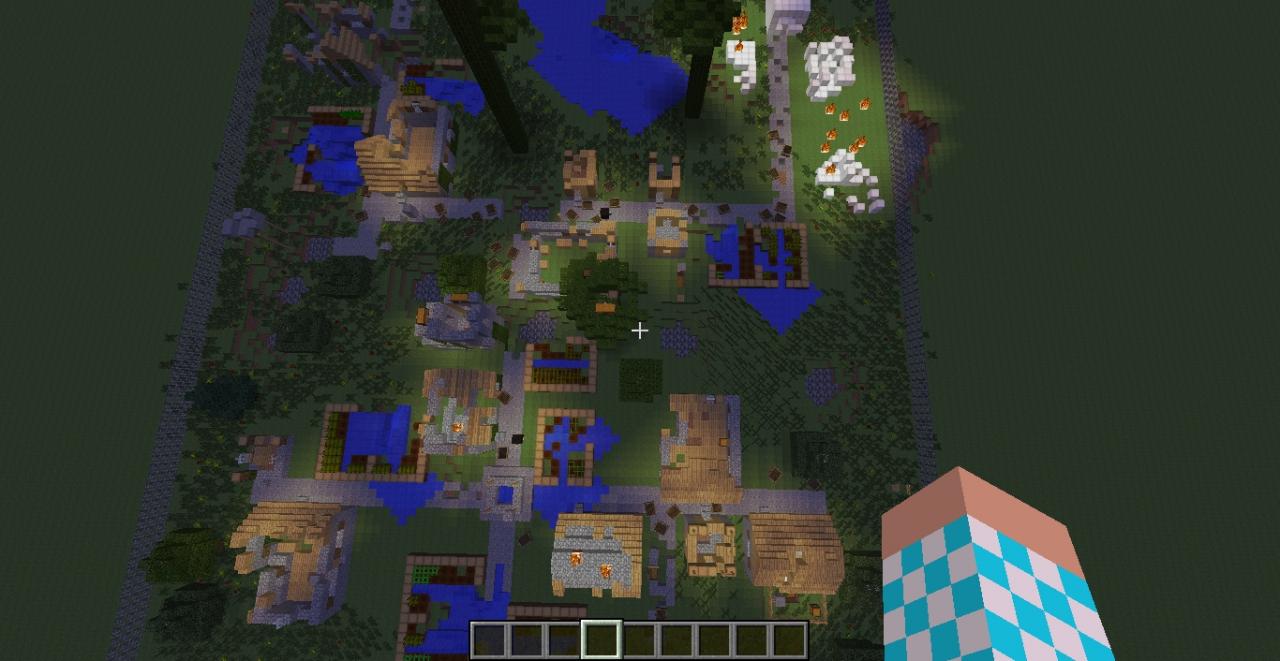 Zombie survival map Minecraft Map