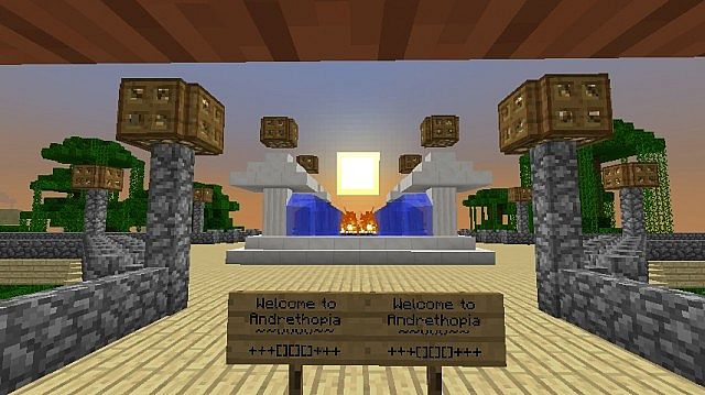 Tree House City Minecraft Map