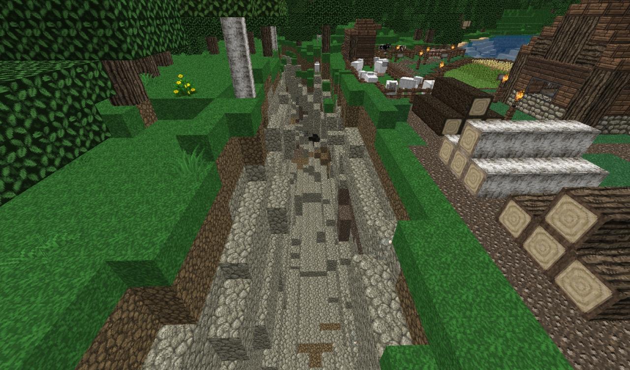 Middle Ages Town Minecraft Map