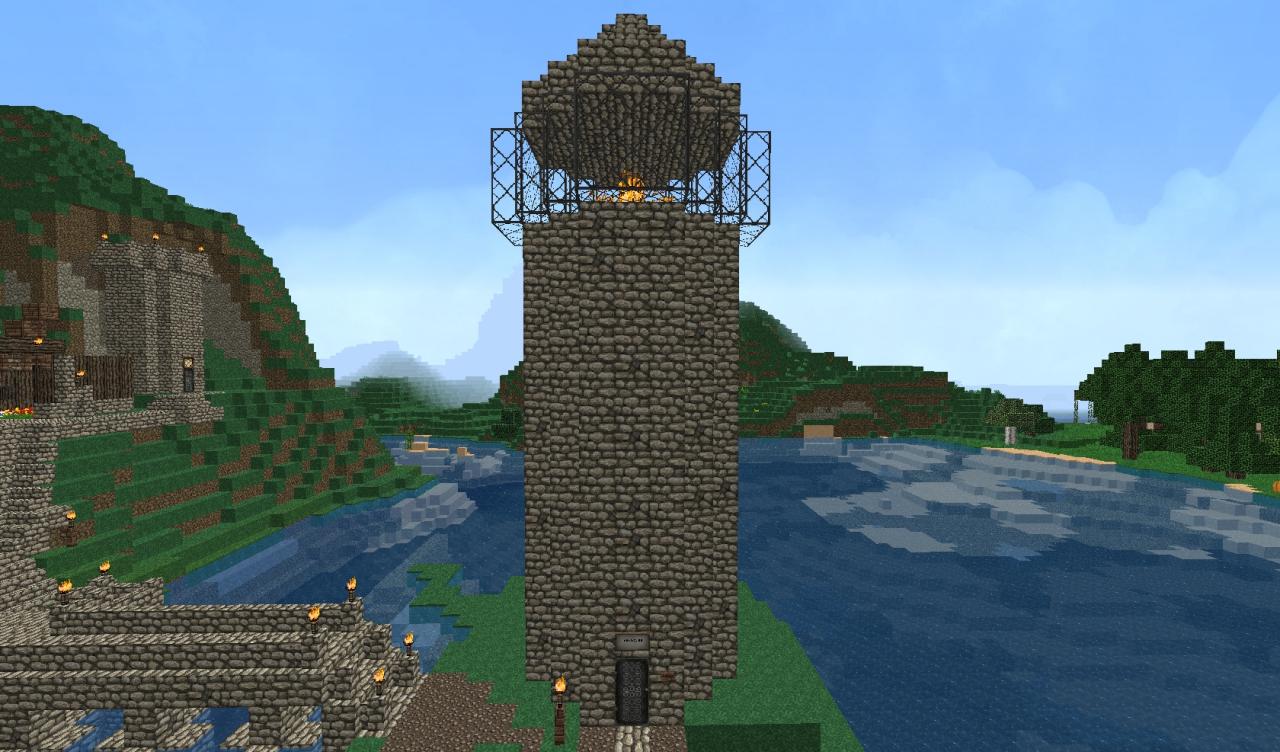 Middle Ages Town Minecraft Map