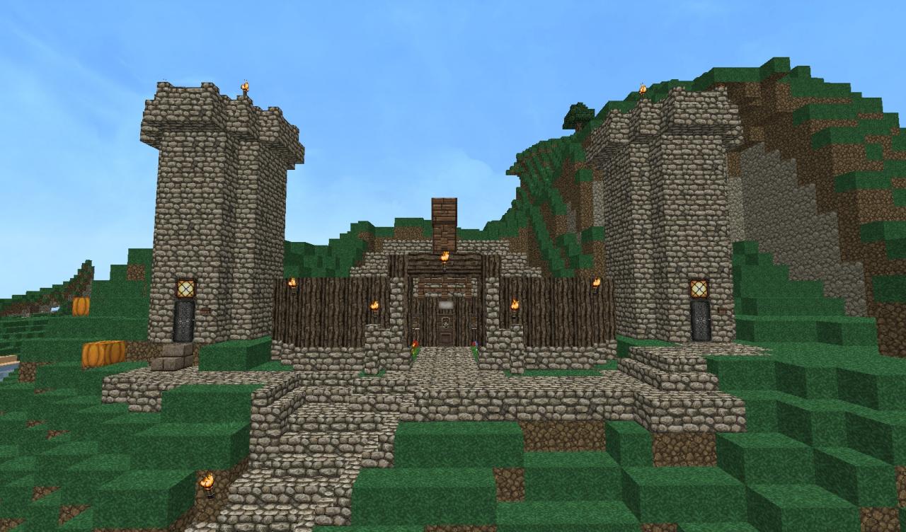 Middle Ages Town Minecraft Map