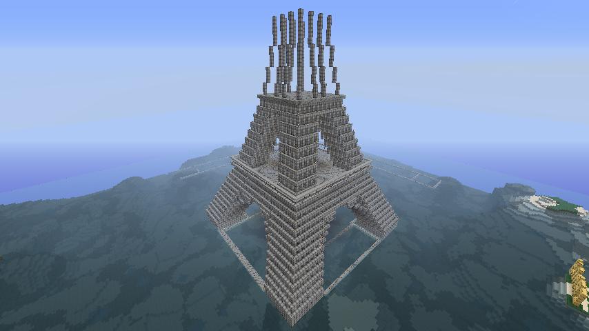 Eiffel Tower Minecraft Map