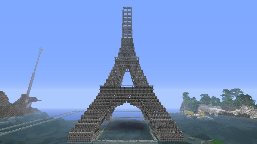 Eiffel Tower Minecraft Map