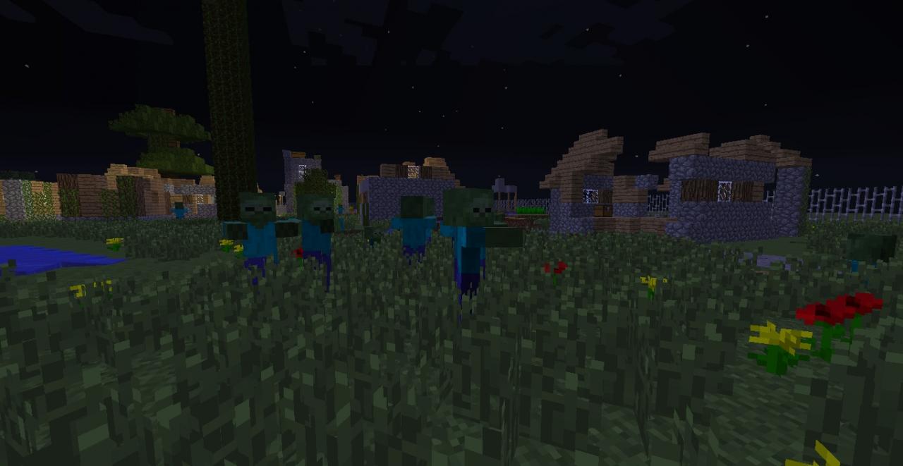 Zombie survival map Minecraft Map