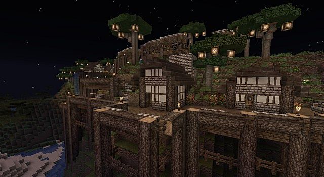 Hill Town Minecraft Map