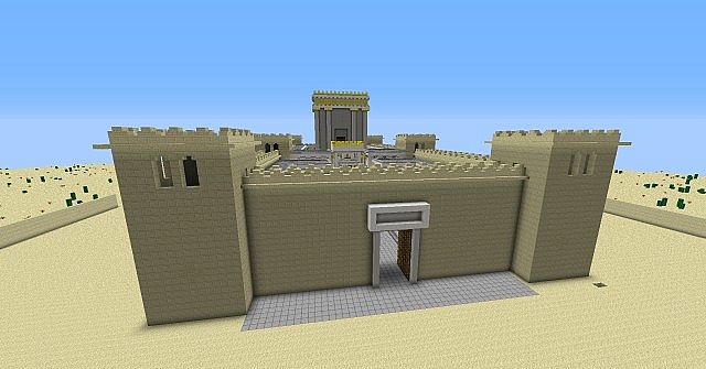 Temple Mount, Jerusalem (65 AD) WIP Minecraft Map