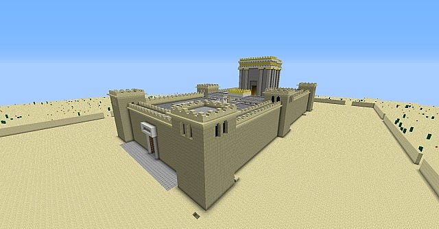 Temple Mount, Jerusalem (65 AD) WIP Minecraft Map