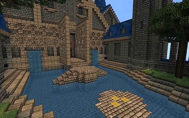 Project Hyrule - The Wind Waker Hyrule Castle (WIP) Minecraft Map