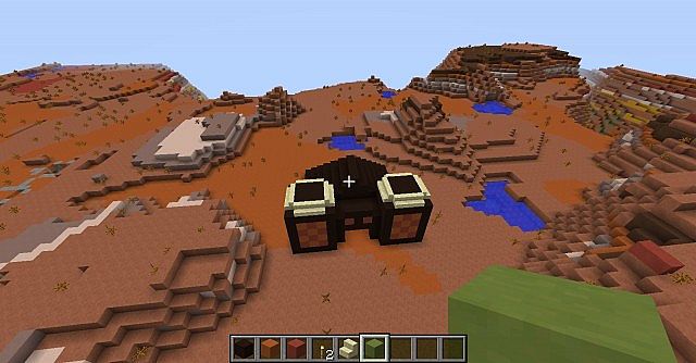 mesa temple Minecraft Map