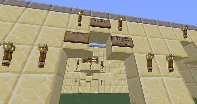 JTProCraft "The Alamo" Minecraft Map