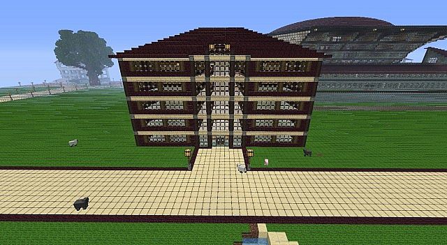 Senate Apartment Building Minecraft Map
