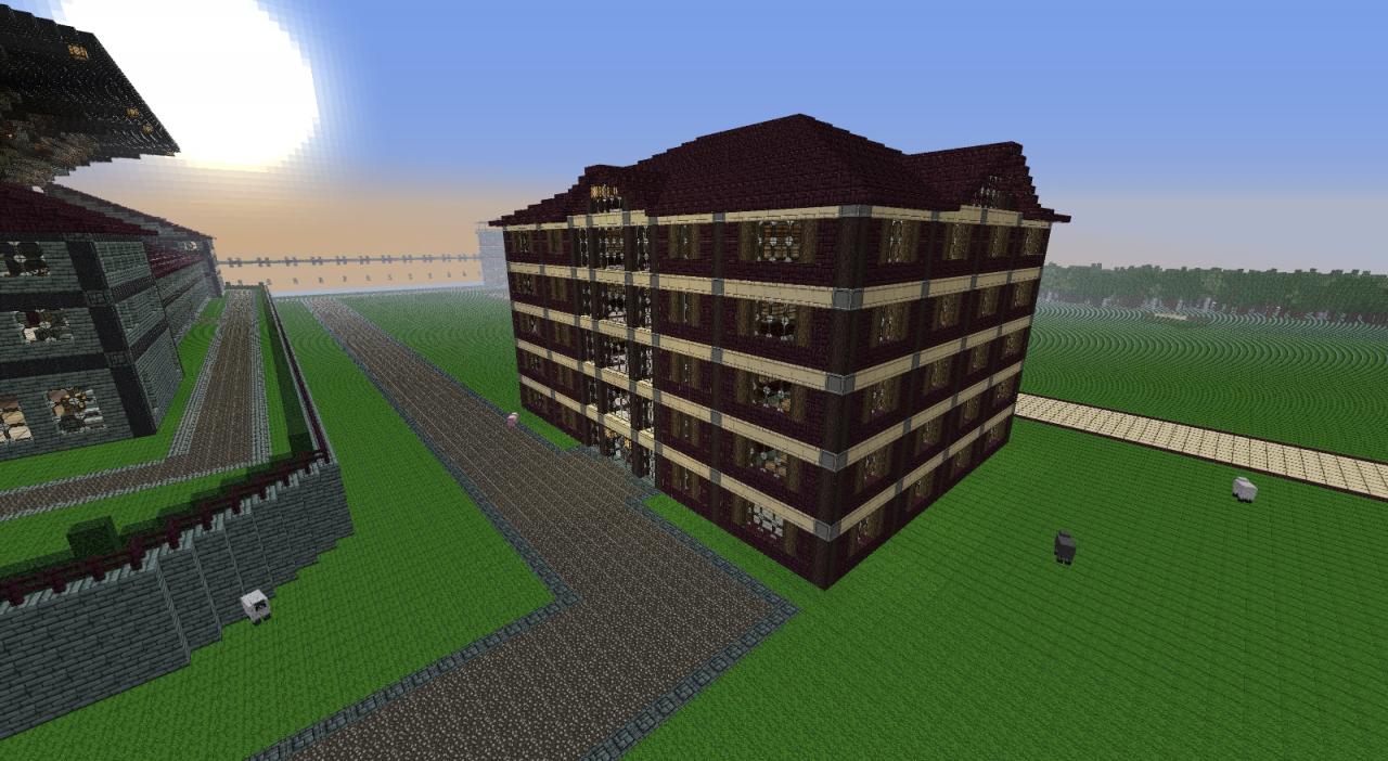 Senate Apartment Building Minecraft Map