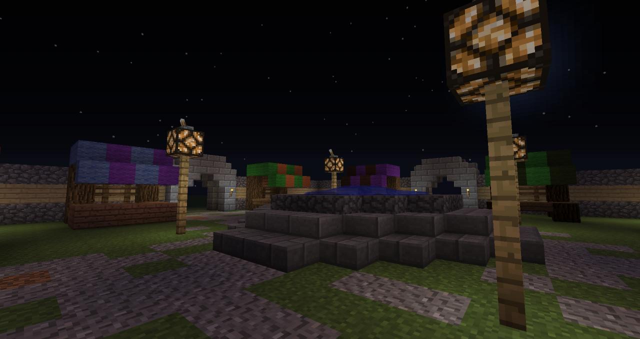 Small Market Place Minecraft Map