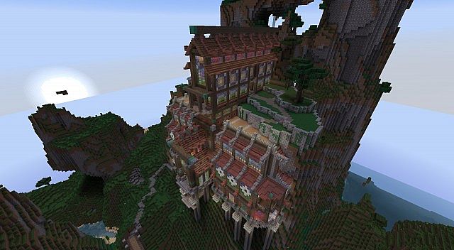 Mountainside Monastery Minecraft Map