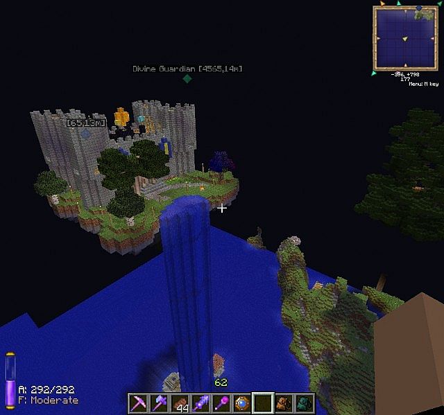 Floating Island Minecraft Map