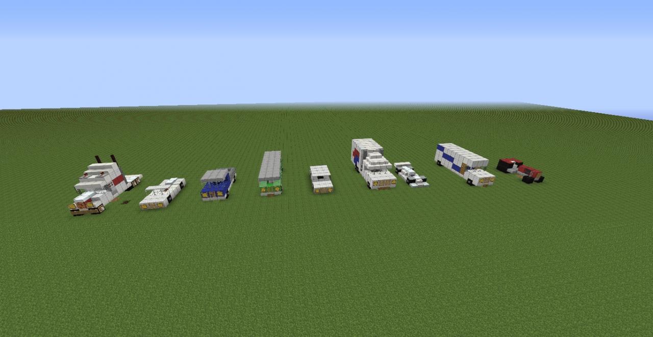 Car Designs/Models Minecraft Map