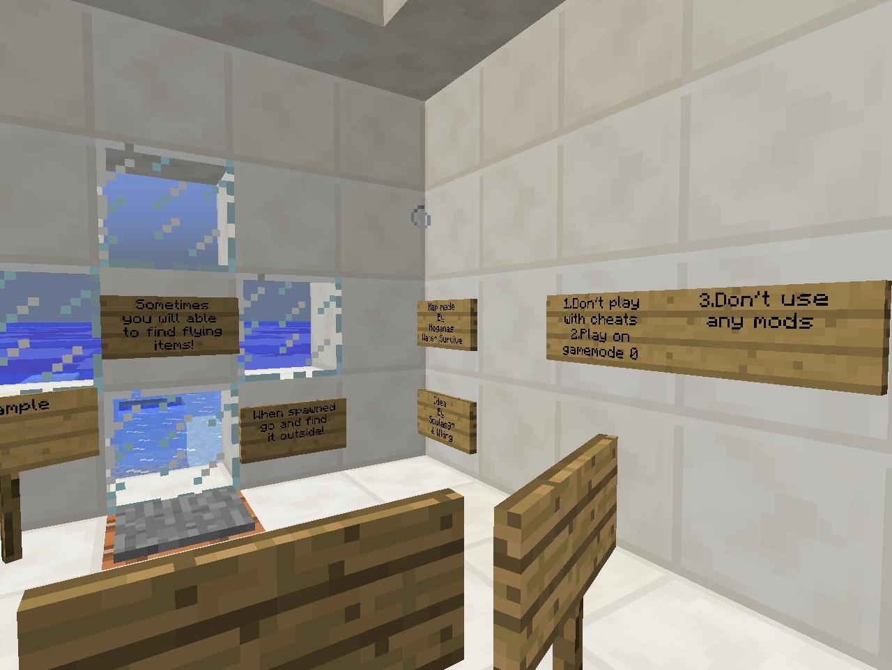 Water Survival Minecraft Map