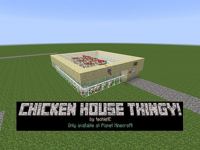 Chicken Farm Thingy-techieMC Minecraft Map