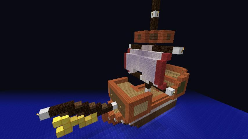 Tetra's Pirate ship Minecraft Map