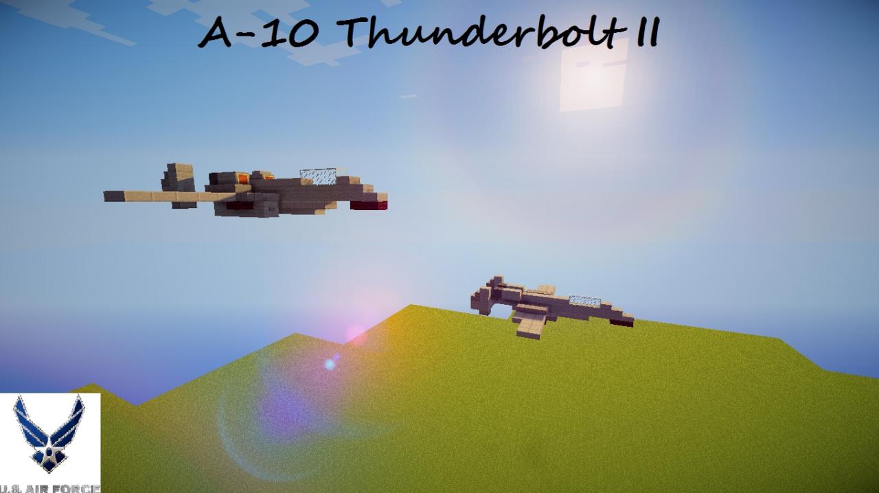 A-10 Thunderbolt Minecraft Map